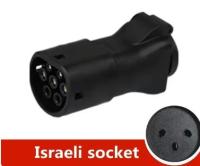 China Type 2 V2L Adapter 230V 10A with Israel Schuko UK Socket Electric Vehicle to Load Adapter for sale