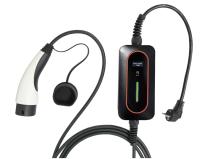 China 3.6KW 16A Type 2 Portable EV Charger with LCD Screen - Single Phase 110V-240V Electric Car Charging Station for sale