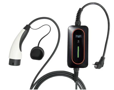 China 3.6KW 16A Type 2 Portable EV Charger with LCD Screen - Single Phase 110V-240V Electric Car Charging Station for sale