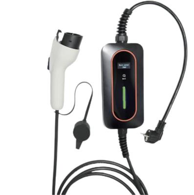 China Portable Type 1 EV Charger 16A 3.6kW with SAE J1772 Connector and Bluetooth App Control for sale