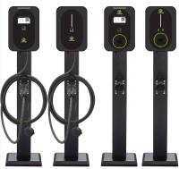 China AC EVSE Charging Station 32A 240V Wall Mount Mode 3 Electric Car Wallbox with IP54 Rating for sale