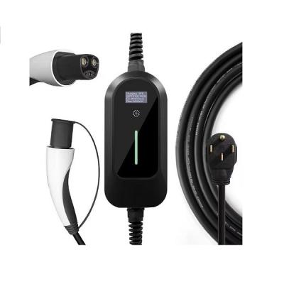 China 32A NACS Tesla Portable EV Charger with 250V & IP54 Rating - NEMA 5-15/6-20/14-30/14-50/10-30 Adapters for sale