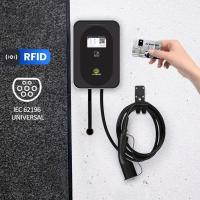 China EVOYAGE Wallbox EV Charger 22KW 11KW 7KW with Type 2 Connector 32A 16A Adjustable Current for sale