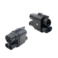 China CCS2 to CCS1 DC Fast Charger Adapter 250A 300V-1000V for US EVs in Europe for sale