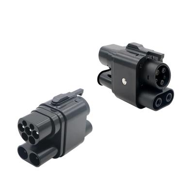 China CCS2 to CCS1 DC Fast Charger Adapter 250A 300V-1000V for US EVs in Europe for sale
