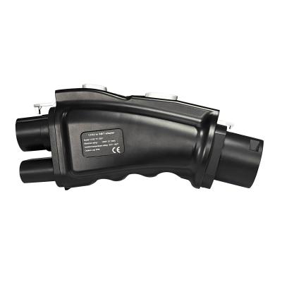China CCS2 to GB/T EV Charging Adapter 250A 100-1000V DC with CE FCC TUV Certification for sale