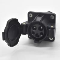 China SAE J1772 Type 1 16/32A EV Charging Inlet Socket for Level 1 and Level 2 Vehicle Side Connector for sale