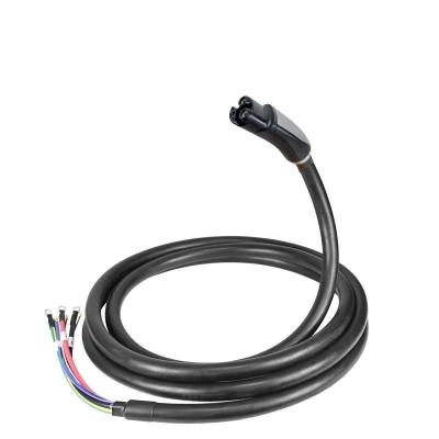 China NACS EV Charger Plug 350A 1000V DC Tesla Female Car Side Connector for Supercharger Station for sale