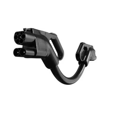 China CCS2 to CCS1 DC EV Adapter 150A 1000V 150kW Fast Charging Connector with 0.35m Cable for J1772 Cars for sale
