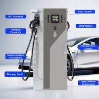 China 60kW DC Fast EV Charging Station with CCS2 CHAdeMO GBT Support 380V Input IP54 Rated for sale