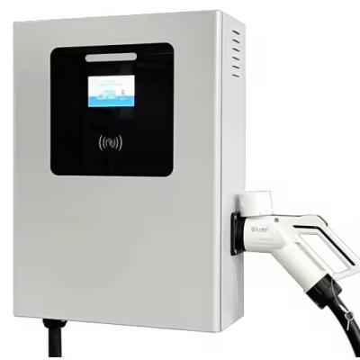 China 20KW 30KW 40KW DC Fast EV Charger Station 380V with CCS/GBT/CHAdeMO Connectors and IP54 Rating for sale