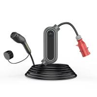 China 22kW 32A 3-Phase Portable EV Charger Type 2 with 380V Input and IP65 Rating for sale