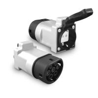 China Type 2 V2L Discharge Adapter Schuko UK Socket for MG Hyundai BYD MG ZS MG5 MG4 Zeekr DongFeng Nammi Box Jaecoo 7 PHEV for sale