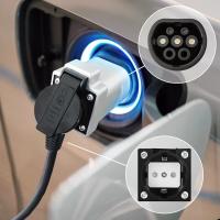 China Type 2 V2L Discharge Adapter Schuko UK Socket for MG Hyundai BYD MG ZS MG5 MG4 Zeekr DongFeng Nammi Box Jaecoo 7 PHEV for sale