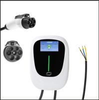 China 7KW-22KW AC EV Wall Box Charger Station with Wi-Fi, Bluetooth & RFID for Home Installation for sale