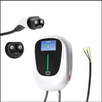 China Tesla 7KW WiFi/App AC EV Wallbox Charger with 220V Output and -40°C to +85°C Operating Range for sale