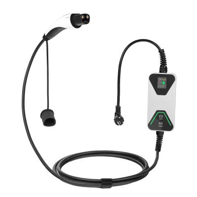 China Tesla 16A 32A Portable EV Charger Bluetooth App Control with Multiple Protections for sale