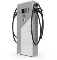 China 60kW DC EV Charging Station CCS CHAdeMO GBT Dual Guns OCPP 1.6J 200-1000VDC for sale