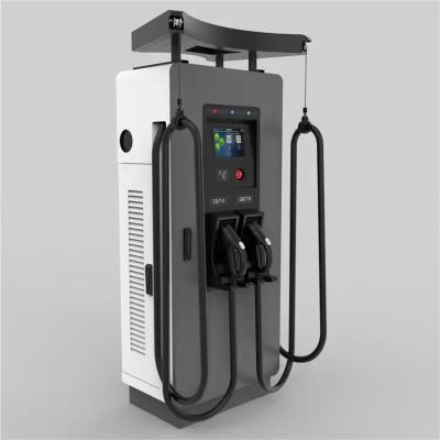 China 60kW DC Fast EV Charger with 200-1000VDC Output and 150A Current for CCS1 CCS2 CHAdeMO GB/T NACS Standards for sale