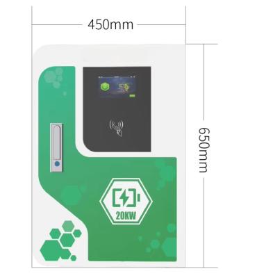 China 20KW DC EV Charger Station with 50A Output and 200-750VDC Range for Home and Commercial Use for sale