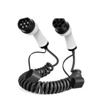 China Type 2 EV Charging Cable 16A 32A Single Three Phase Type2 to Type2 Dual Gun Fast Charger for sale