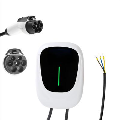 China 7.4kW Type 2 EV Charging Station with App Control | 32A Single Phase | Bluetooth & WiFi Connectivity for sale