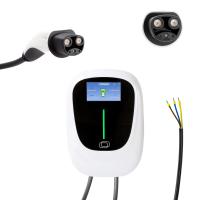 China Ev Type 2 Home Charger 32A 7KW With APP Supports Bluetooth And WiFi Standard Connection For Charging Station Ev Socket IEC 62196-2 Standard for sale