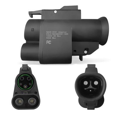 China NACS to CCS1 EV Charging Adapter 1000V 250A for Tesla Supercharger Compatible with American Standard Cars for sale