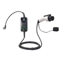 China Portable EV Charger 7kW 32A 3.7kW 16A CE Certified 220V AC Load Power Copper Cable for sale