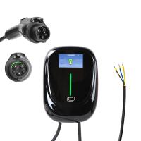 China 7KW AC EV Wallbox Home Charging Station with Type 2 Connector, Bluetooth & WiFi Support - EVpoile-GBT Model for sale