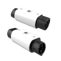 China Type2 IEC 62196 to J1772 Adapter 32A 230V EV Charger Converter for Electric Cars for sale