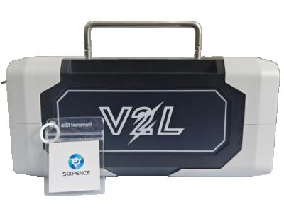 China Swap-and-Go V2L Discharging Device CHAdeMO 3.5KW Display Compatible Nissan Leaf for sale