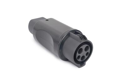 China Type1 to GBT EV Charging Adapter 32A 7.2KW J1772 to GB/T 20234 with Mechanical Lock for China Standard Electric Cars for sale