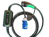 China EVOYAGE 7.2kW 32A Portable EV Charger with Tesla NACS Connector, 25FT Cable, IP65 Waterproof Rating for sale