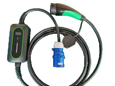 China EVOYAGE 7.2kW 32A Portable EV Charger with Tesla NACS Connector, 25FT Cable, IP65 Waterproof Rating for sale