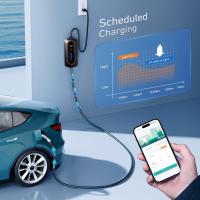 China Level 2 Tesla Portable EV Charger 16A 32A 240V 25FT NACS Compatible with Model 3 Y S X for sale