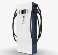China 40kW DC Fast EV Charging Station CCS1 CCS2 GBT CHAdeMO IP54 Commercial Public Lots for sale