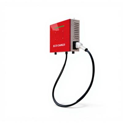 China Evoyage EV7PA 20kW 40kW DC Fast Charger Wall Mounted 3 Phase Commercial EV Charging Pile for sale
