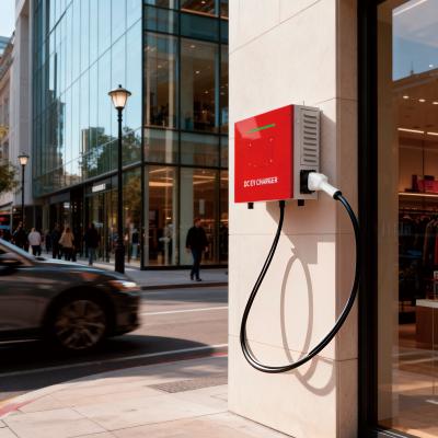 China 20kW Smart DC EV Charger Wall Mounted GBT CCS2 Home Use Fast Charging Station 3 Phase 380V for sale
