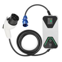 China Portable EV Charger 32A 7kW Type 2 with 5m Cable Adjustable AC EVSE for European Standard Vehicles for sale