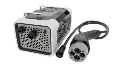 China Portable V2L EV Discharger 3.5kW 5kW Interchangeable Plug CCS CHAdeMO Tesla Type2 for sale
