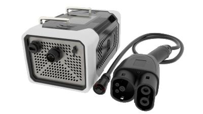 China Portable V2L EV Discharger 3.5kW 5kW Interchangeable Plug CCS CHAdeMO Tesla Type2 for sale