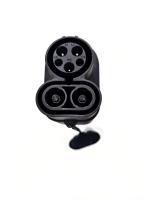 China Sixpence 250A 1000V CCS1 to CCS2 EV Charger Adapter Plug DC Fast Charging for Tesla Model 3 Y for sale