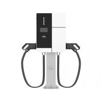 China Sixpence New DC Double Gun 40kW 4G Ethernet OCPP1.6J RFID Wallbox Fast Charging EV Charger CCS2+CCS2 Plug Charge IP54 for sale