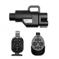 China Sixpence CCS2 to GBT Adapter 400A Waterproof Level 3 EV Charger High-Current Fast Charging Connector for New Energy Vehicles for sale