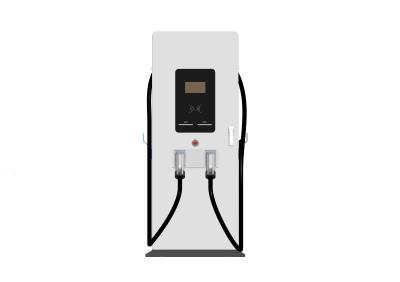 China 60 to 160kW Commercial DC Fast EV Charging Station CCS Single Gun Dual Gun Electric Car Charger OCPP 1.6J for Public Charging for sale
