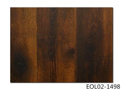China Oak Engineered flooring , UV lacquer,Brushed, smoked, Chemical treated for sale
