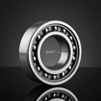 China 30mm Inner Diameter SKF Deep Groove Ball Bearing with Pressed Steel Cage for Heavy Duty Equipment for sale
