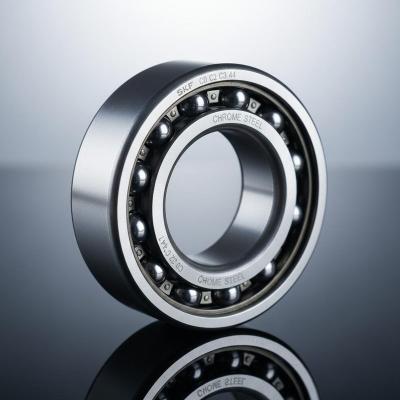 China SKF Ball Bearing with Metal Cage and Clearance C0 C2 C3 C4 in Chrome Steel for Machinery for sale