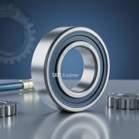 China SKF Ball Bearing with Pressed Steel Cage and ZZ 2RS1 Seal for Industrial Machinery Applications for sale